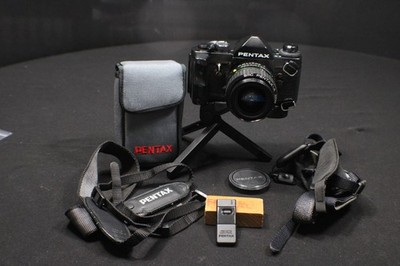 A Pentax LX 35mm Film SLR Camera & Pentax-A Zoom Lens a Remote-Stand ...
