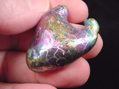 TP-111) WEIRD RARE TITANIUM Polymorph pink orange Rainbow make a ...