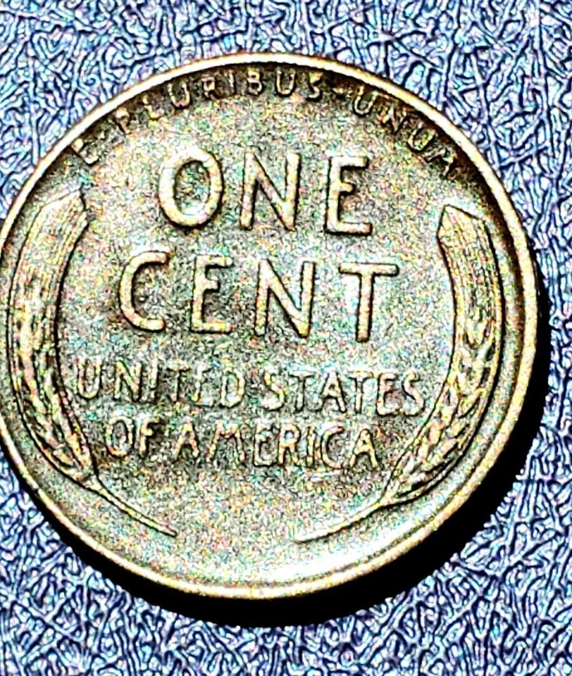 1953 S Wheat Penny Strong L Doubling at Rim - Eye Catching Coin Error ...