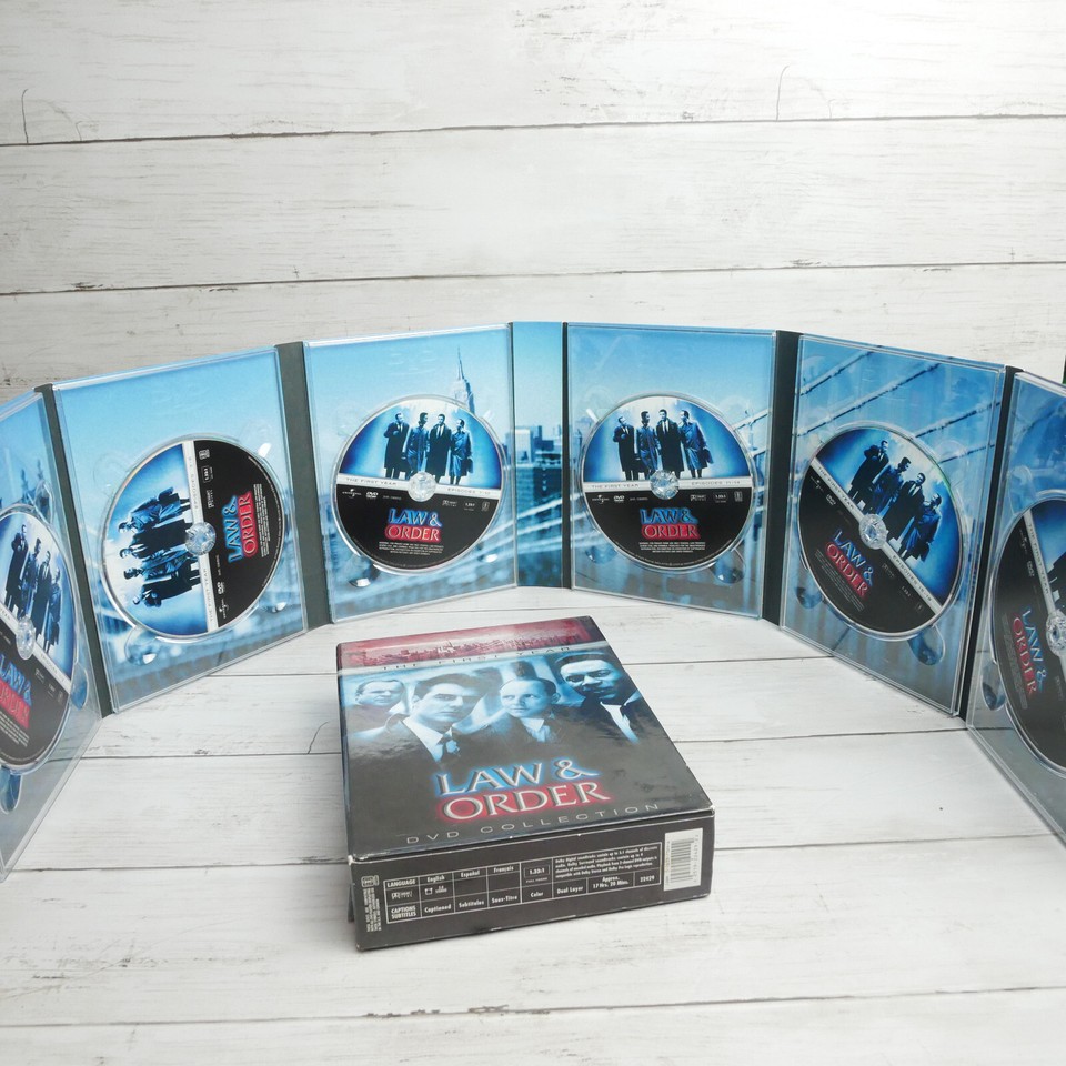 Law & Order - The First Year 6 DVD Set 22 Episode Collection ...