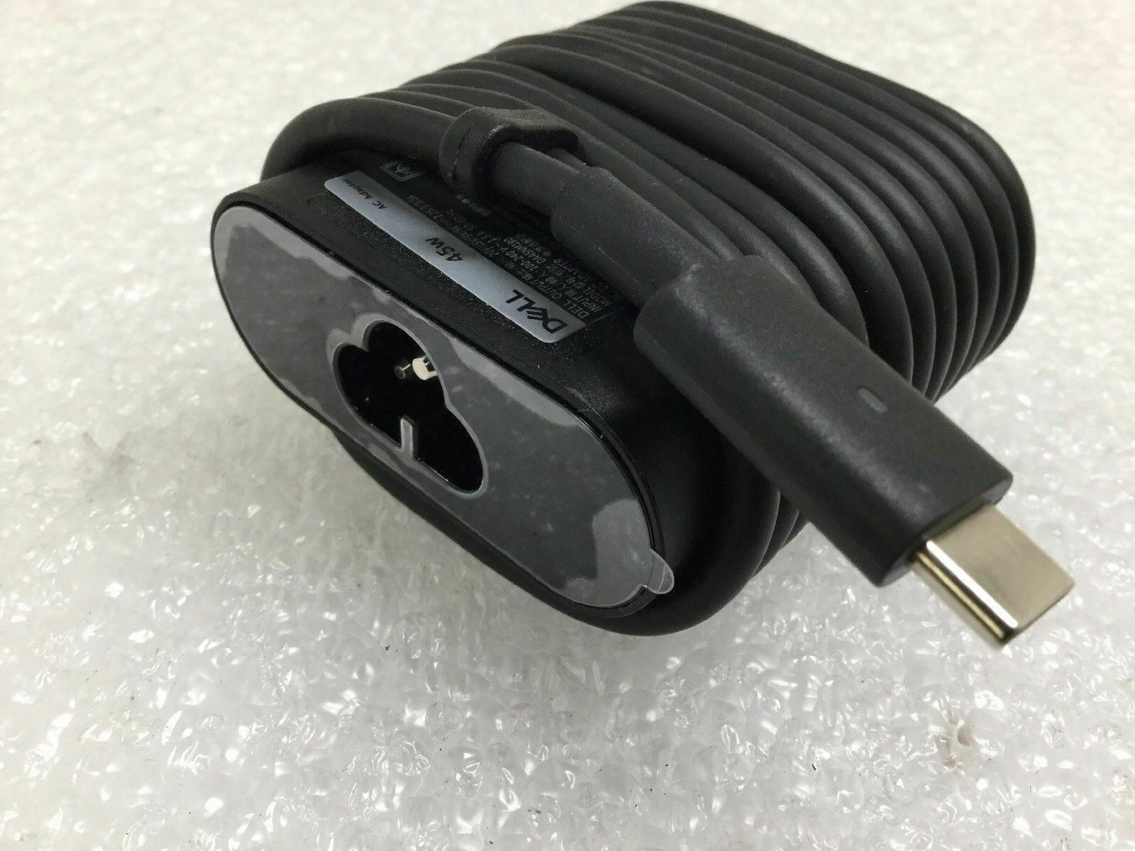 Genuine OEM Dell 45W AC Adapter Type-C USB-C Charger DA45NM180 036HFH ...