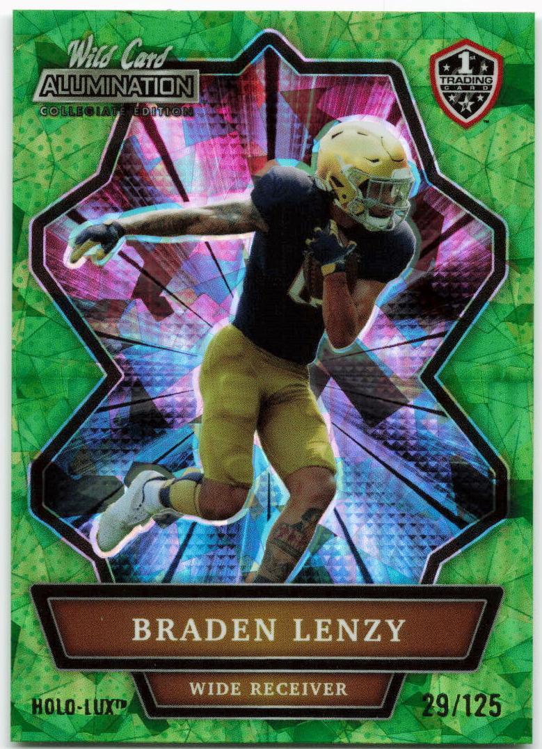 2021 Wild Card Alumination NIL Collegiate Edition - Braden Lenzy #ANBC ...