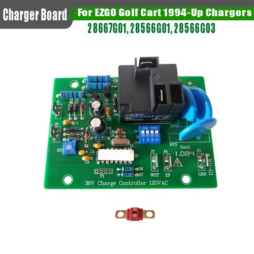 28667-G01 Charger Circuit Board For 28115 EZGO Powerwise Chargers ...