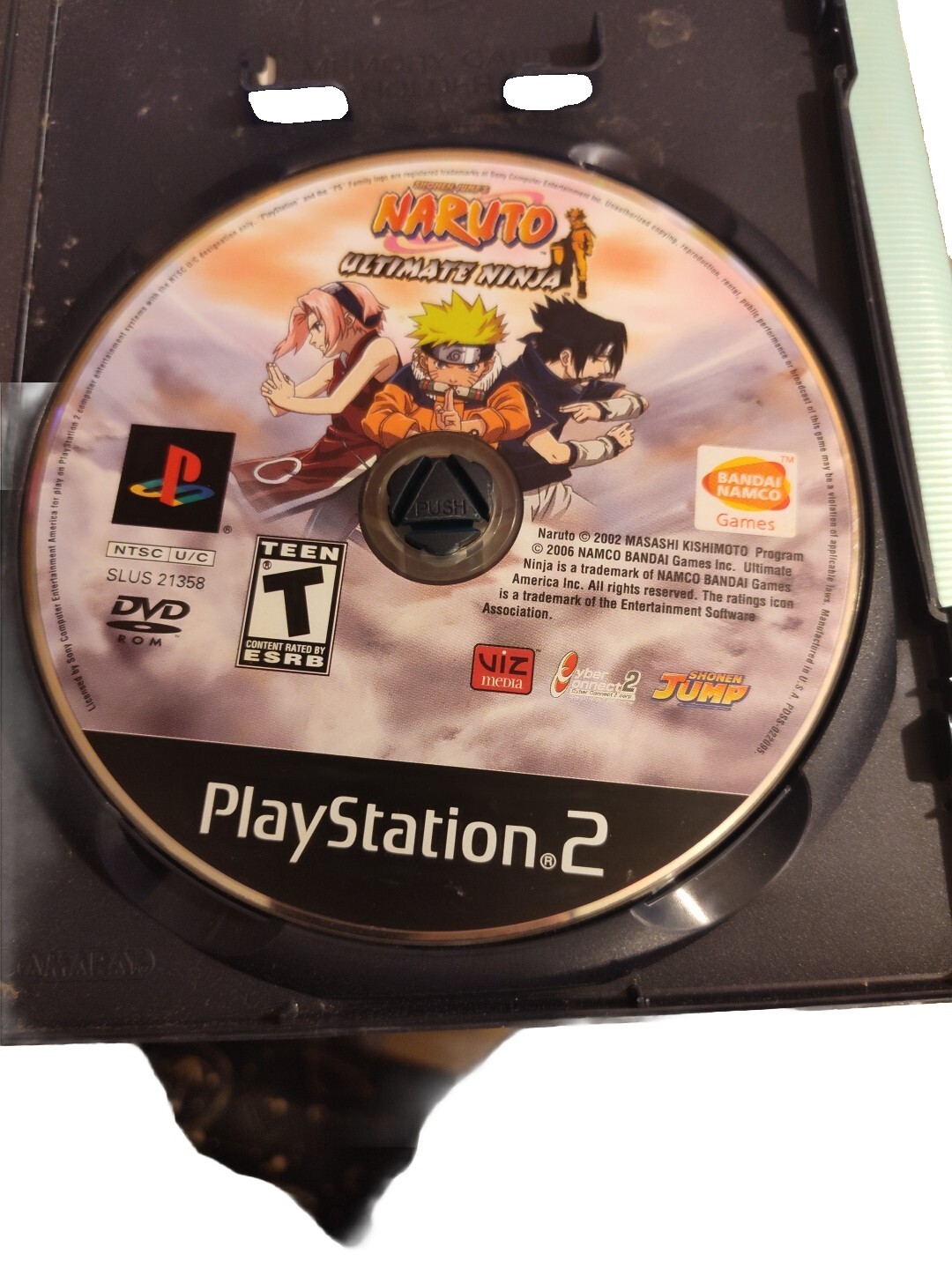 Naruto Ultimate Ninja (Sony PlayStation 2 PS2, 2006) Black Label Disk ...
