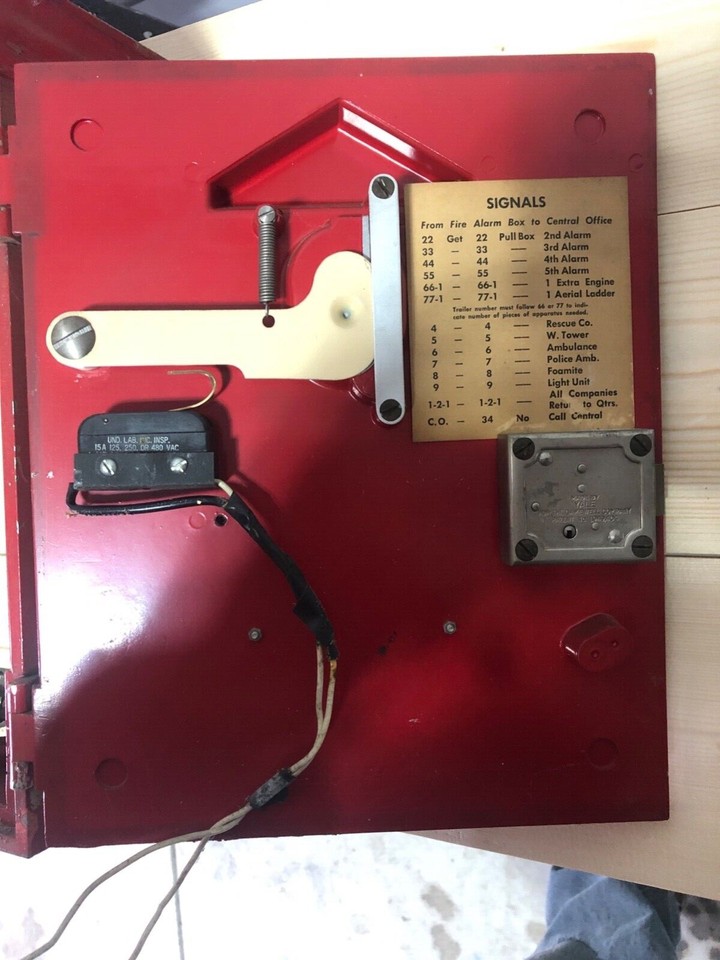 Vintage Gamewell Fire Alarm Call Box | eBay