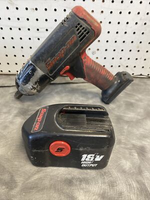 Snap On Cordless 18v 1/2” Impact Wrench With Battery (CTB4187) TESTED ...