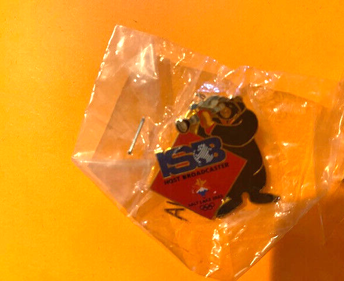 SALT LAKE CITY OLYMPICS PINS 3 MASCOT ISB MEDIA HOST BROADCASTER NEW | eBay