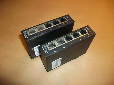 2pc Contemporary Controls Skorpion-5 10/100 Mbps Ethernet Switch EISK5 ...