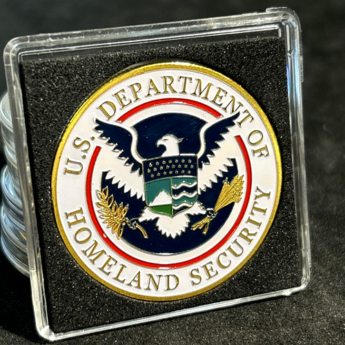 US Federal Protective Service Police DOHS Challenge Coin 40mm | eBay