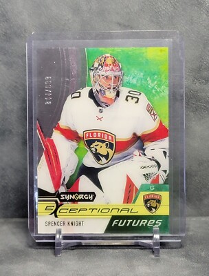 Spencer Knight 2021-22 Synergy Exceptional Futures /899 Florida ...