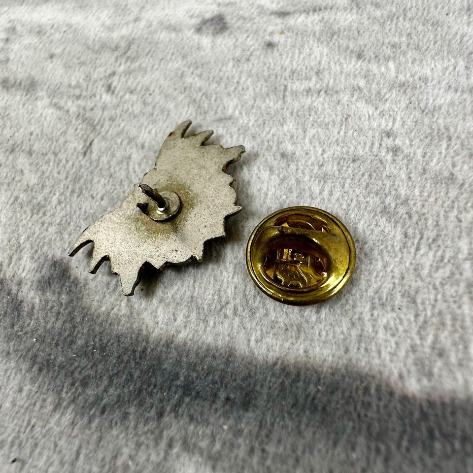 Harley Davidson Motorcycles Vest Enamel Lapel Pin Bat Wing Devil Rider ...