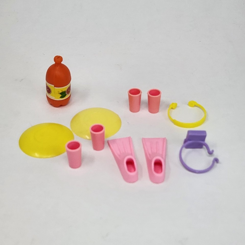 VINTAGE 1987 ISLAND FUN BARBIE SURF SET REPLACEMENT ACCESSORIES ...