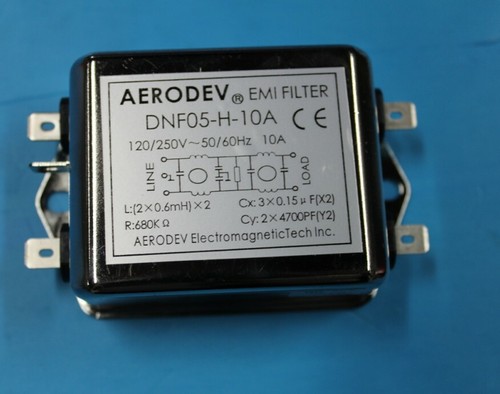 1PC NEW AERODEV single-phase AC EMI power filter DNF05-H-10A | eBay