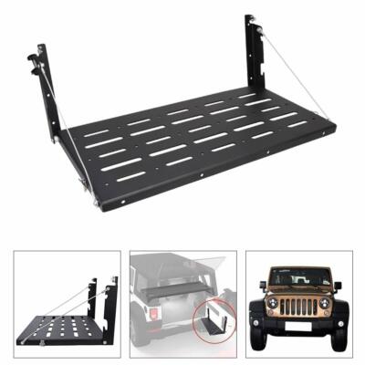 For Jeep Wrangler JK Tailgate Table Heavy Duty Rear Cargo Shelf ...