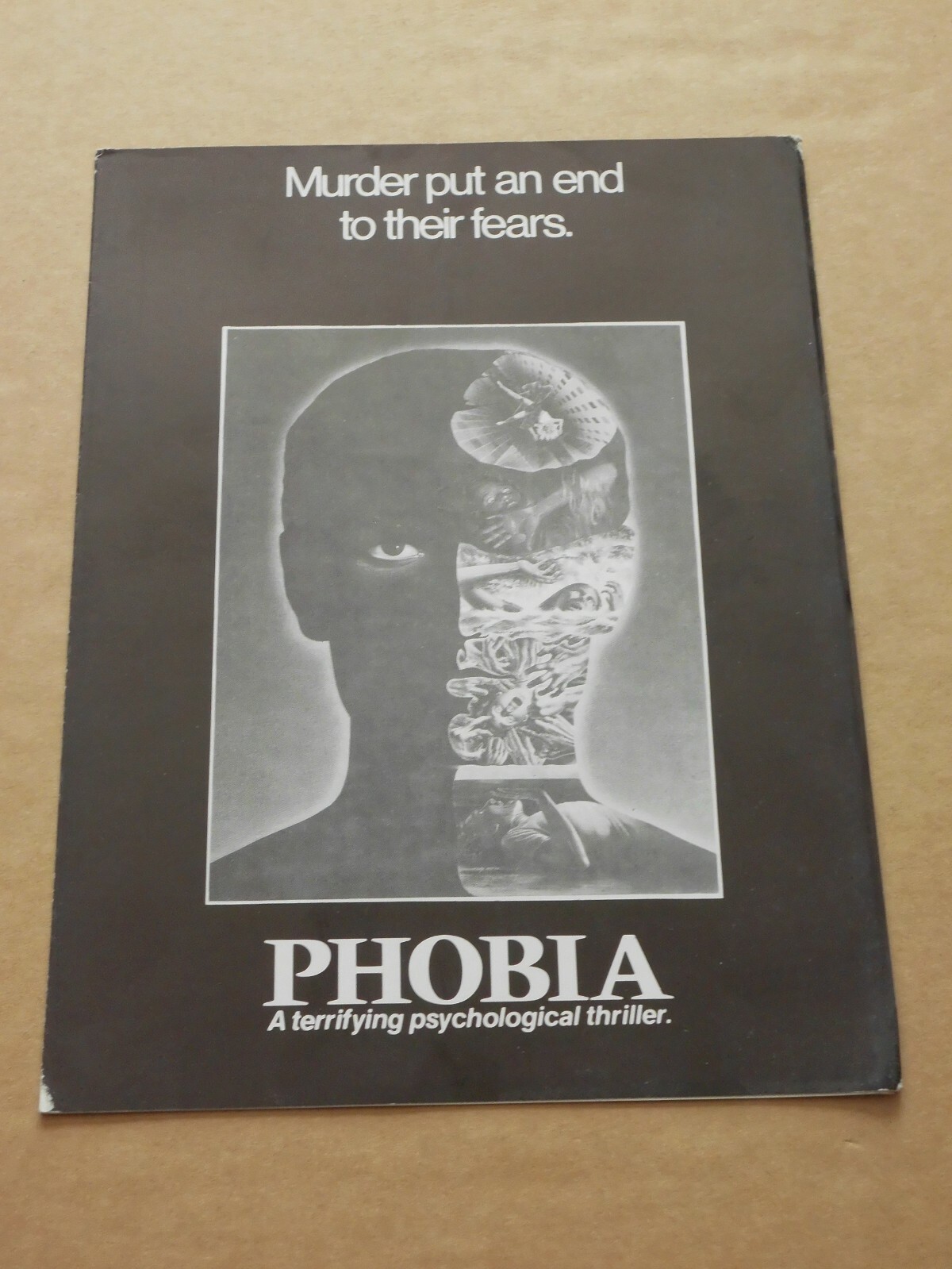 "Phobia" 1980 Horror Synopsis (Paul Michael Glaser) | eBay