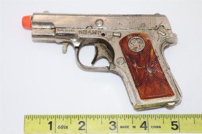 Vintage Hubley Cast Iron CHAMP CAP GUN w/Star Logo - - WORKS - - | eBay