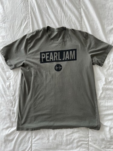 Pearl Jam 2022 Large Gigaton Concert Tour T-Shirt Army Green EE-04 ...