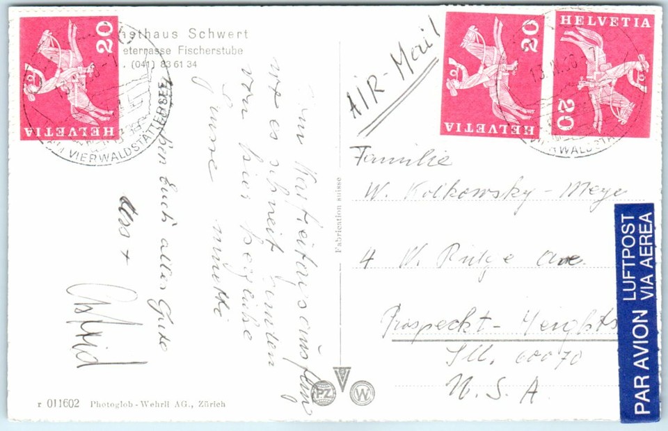 Postcard - Gasthaus Schwert - Seelbach, Germany | eBay