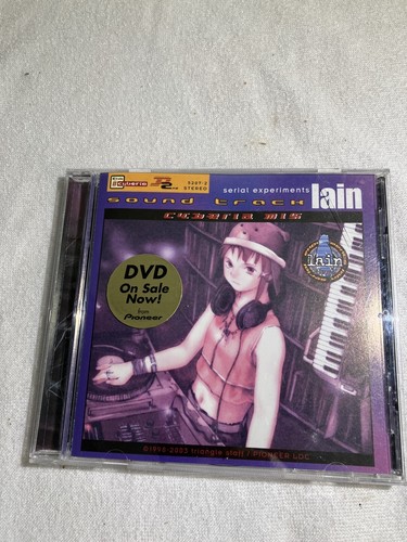 Serial Experiments Lain Sound Track Cyberia Mix Lyrics Sheet OST Obi ...