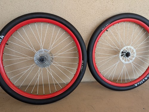 SE Racing Wheels Wheelset Fast Ripper Mike Buff Red White 29" Factory ...