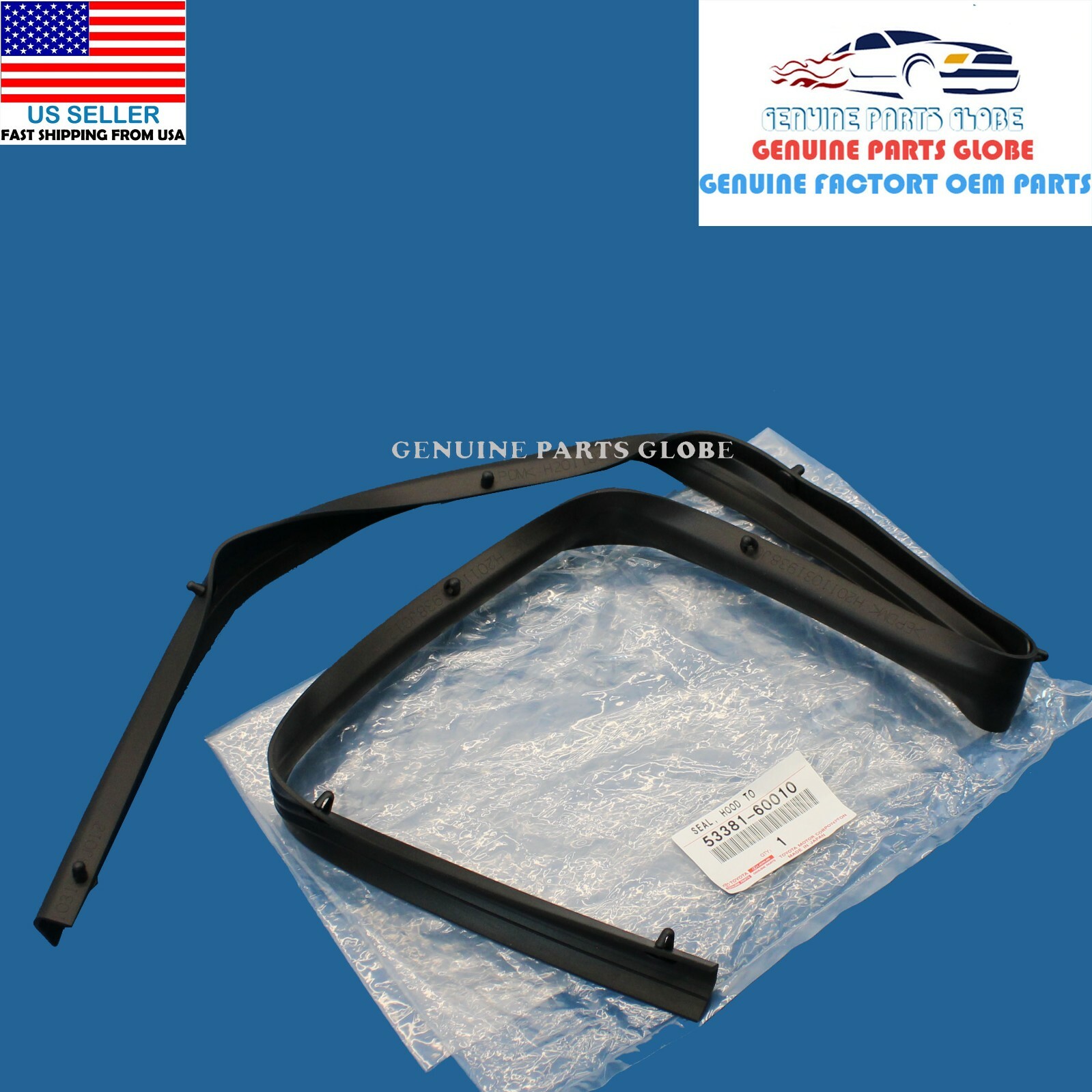 GENUINE OEM TOYOTA LAND CRUISER LX450 HOOD TO RADIATOR SUPPORT SEAL ...