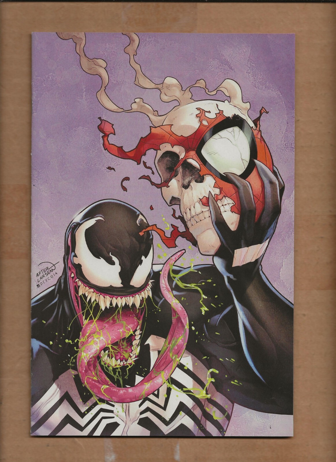 AVENGERS #687 JAMAL CAMPBELL EXCLUSIVE VIRGIN VENOM HOMAGE VARIANT ASM ...