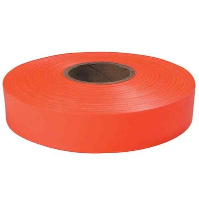 1 in. x 600 ft. Orange Flagging Tape | eBay