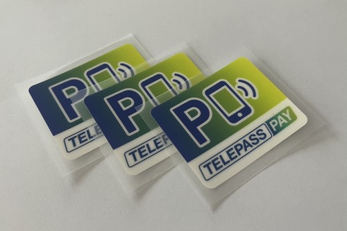 Adesivi Telepass Pay da interno vetro in vinile 3 PEZZI | eBay