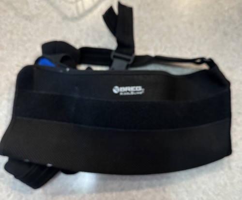 Breg Kool Shoulder Sling Black and Blue Soft Large | eBay