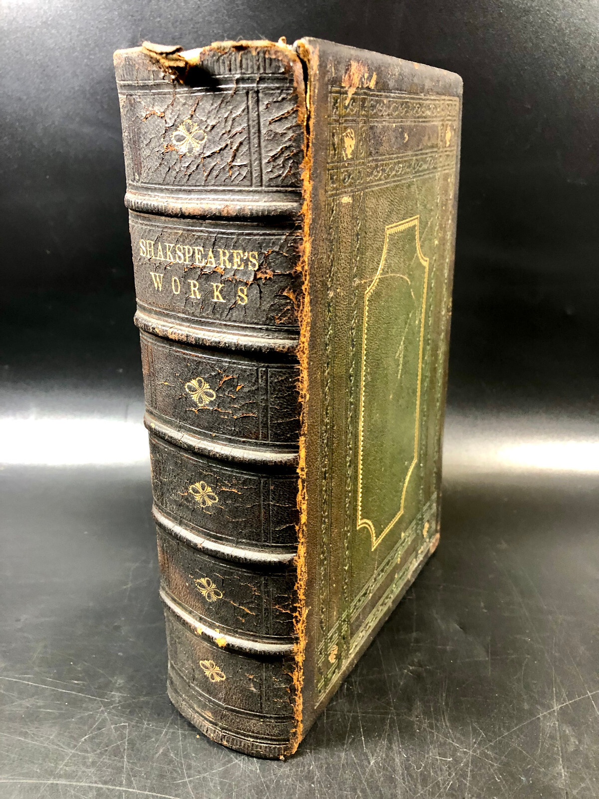 1864 The Complete Works Shakspeare HC ~ Shakespeare George Steevens ...