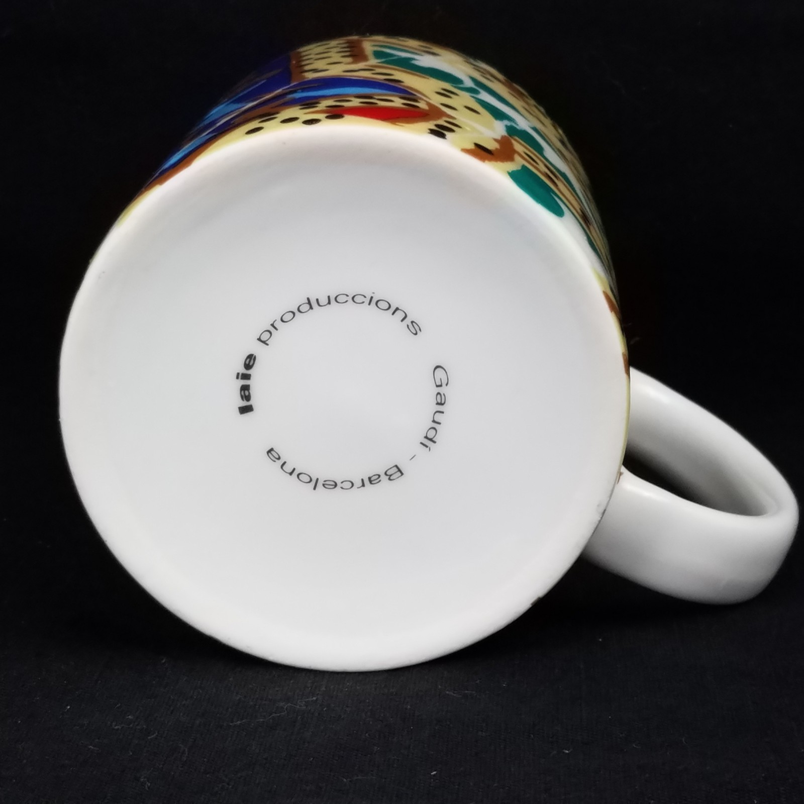 Unique Antoni Gaudi Barcelona Mosaic Pottery Mug Spain Coffee Cup | eBay
