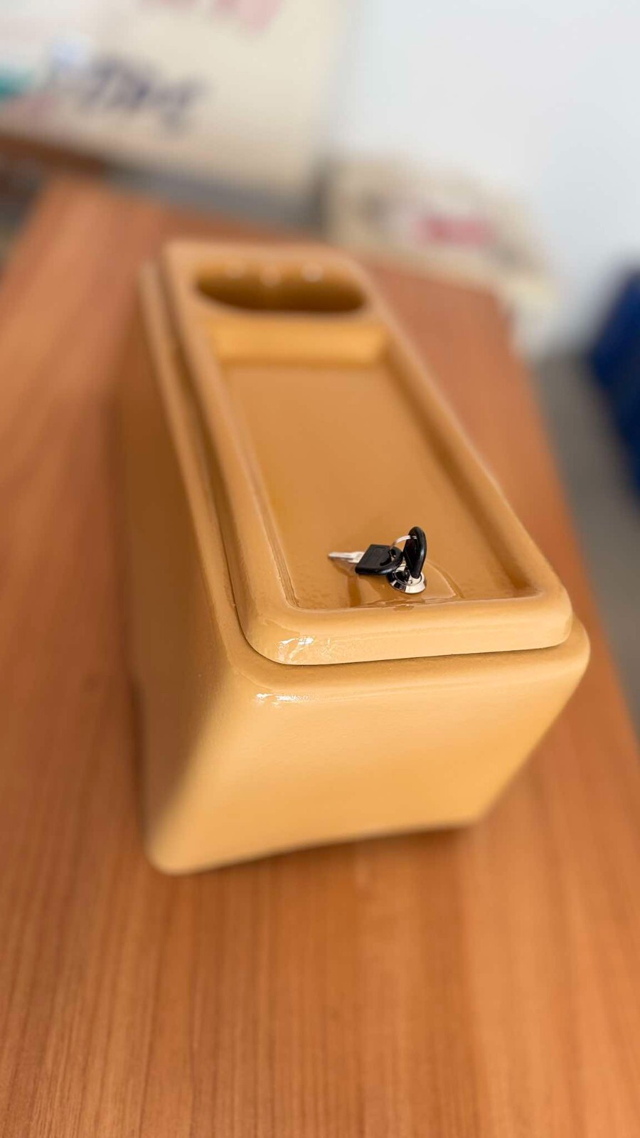 Tan Center Console for 1976-1990 Jeep CJ5 CJ7 YJ Wrangler FRP Copy from ...