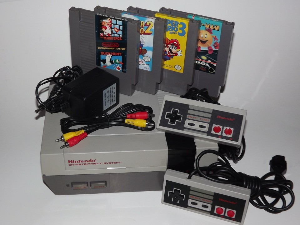Nintendo NES System Console Choose Your Super Mario Game Bundle New 72 ...