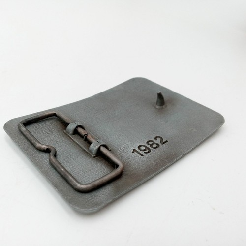 Proud American Farmer Belt Buckle New Holland Vintage Tractor 1982 ...