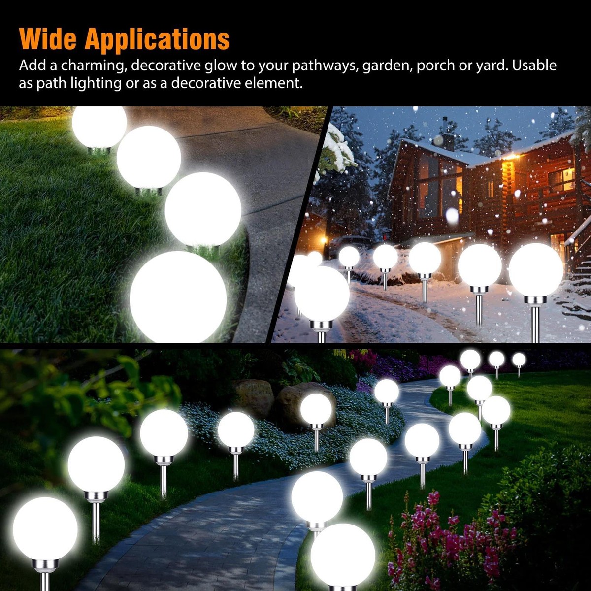 Large Solar Garden Lights Solar Lights | Outdoor & Garden Solar Lights