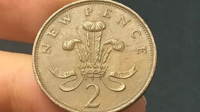 RARE ENGLISH *NEW Pence* 2p coin *COLLECTABLE* - 1st 2p Coins to be ...