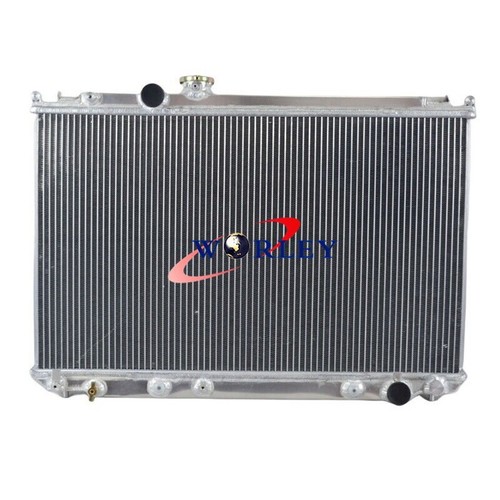 Aluminum Radiator For Toyota JZS171 Crown 1JZ-GTE Stealth Series GEN II ...