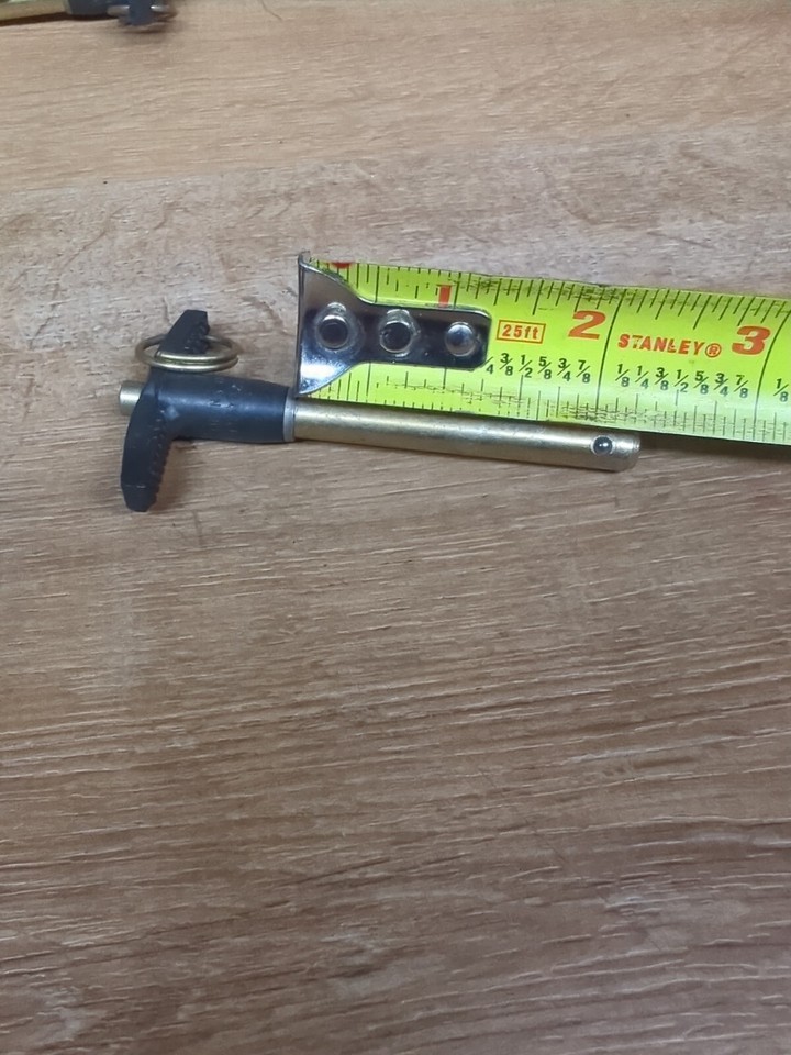 (1) 5/16" X 2 " GRIP LENGTH AVIBANK (T HDL) BALL LOCK QUICK RELEASE PIN ...