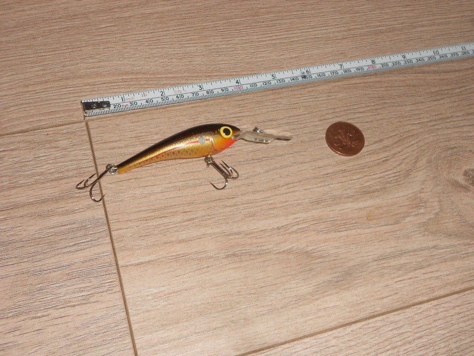 Vintage Storm Thunder Crank Lure-RARE-WALLEYE, PIKE, MUSKIE-STORM ...