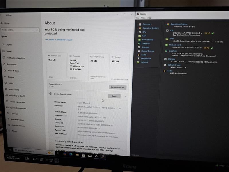 SuperMicro Windows 10 High Spec Home PC - Server (3) | eBay UK