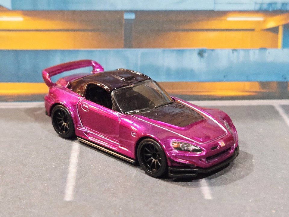😎👍 CUSTOM Hot Wheels Honda S2000 Real Riders New Purple Paint Ryu's ...