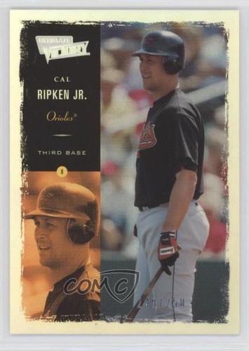 2000 Ultimate Victory Victory Collection 249/250 Cal Ripken Jr #20 HOF ...
