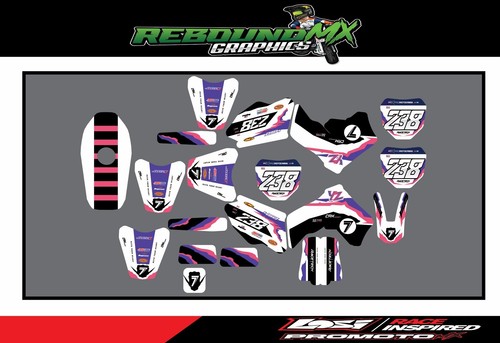 LOSI Pro Moto 1/4 Rc Mx Bike Full Graphics Kit. Stickers Decals | eBay