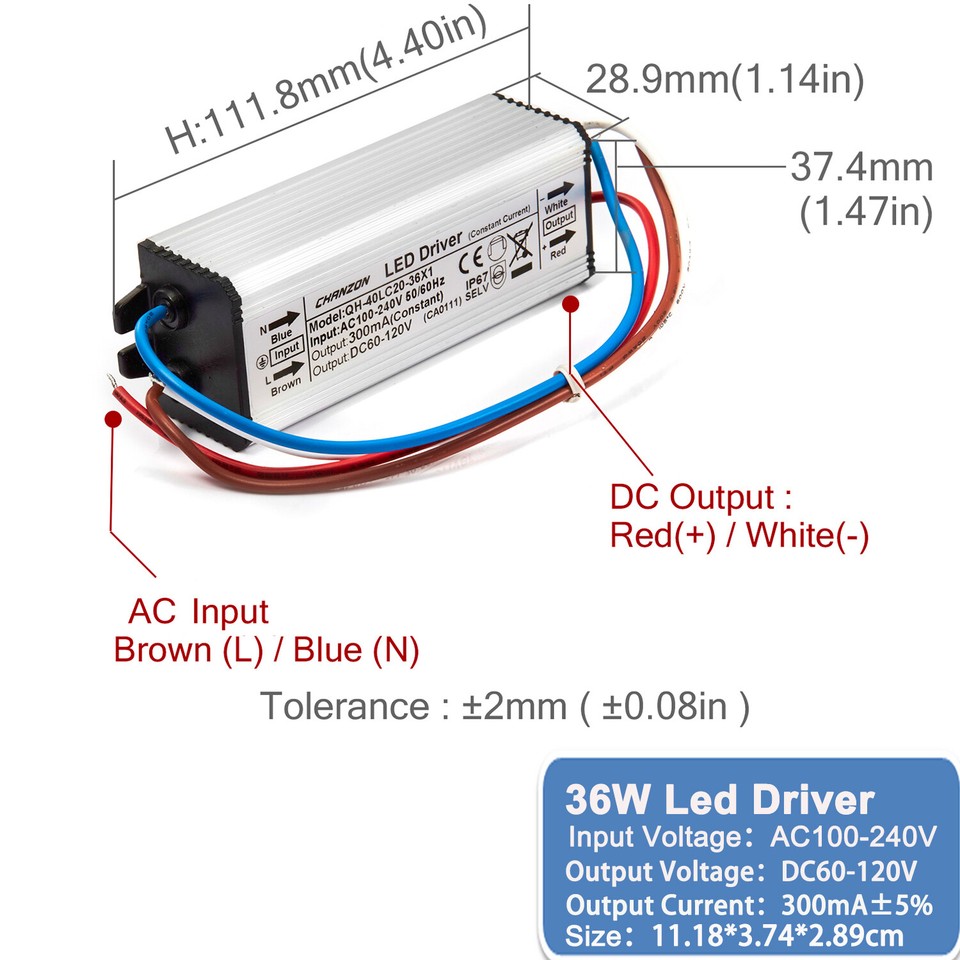 300Ma 450Ma 600Ma 900Ma 1500Ma Constant Current High Power Supply Cob ...