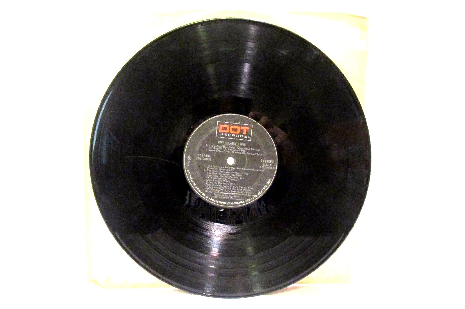 Roy Clark Live Dot Records LP 33 Vinyl Record Country DOS 26005 | eBay