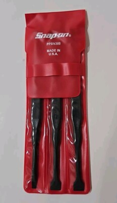 Snap On Tools 3 PC Pry Angled Tip Set Specialty Composite material ...