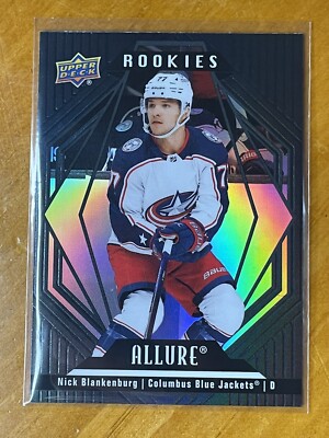 2022-23 Upper Deck Allure Black Rainbow Rookie #132 NICK BLANKENBURG ...