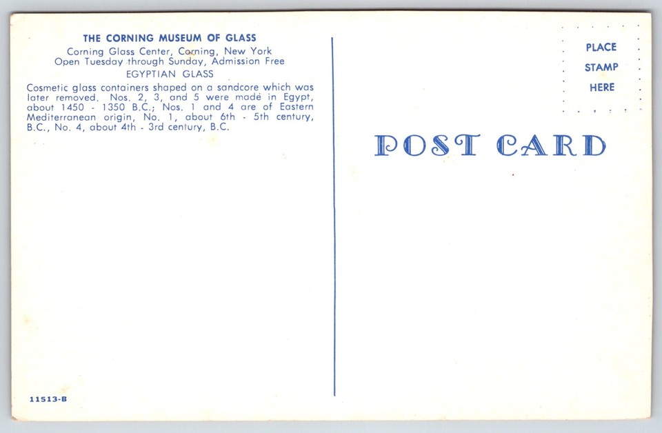 Postcard The Corning Museum Of Glass, Corning Glass Center, Corning NY ...