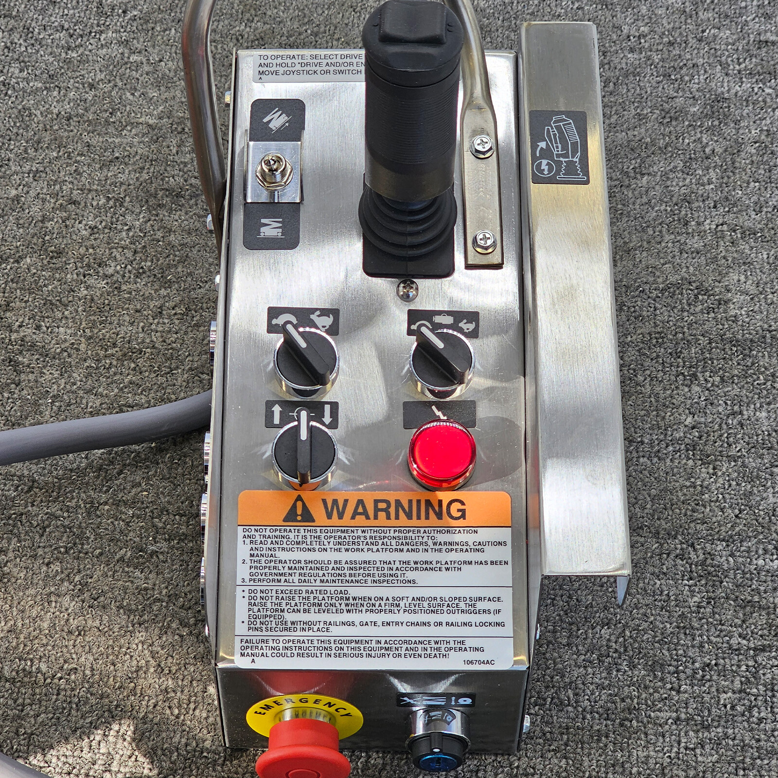 New Control Box 400091 for Skyjack SJ-600 Series Scissor Lifts Upper ...