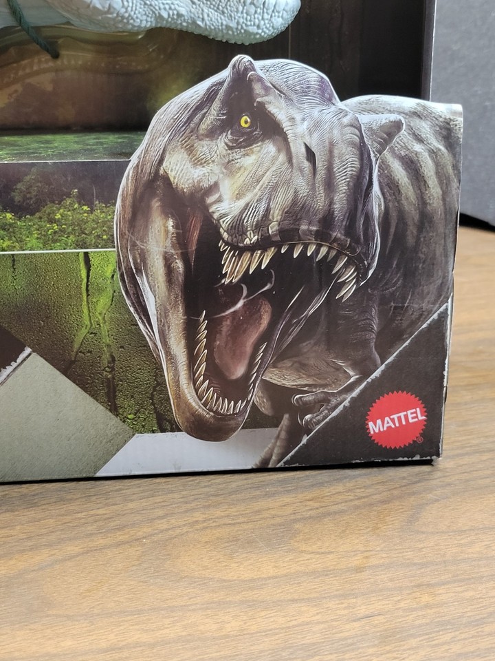 Mattel Jurassic World Rebirth T-Rex Tyrannosaurus Super Colossal action ...